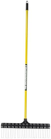 Amazon.com : THE GROUNDSKEEPER II Rake 55-inch Lightweight Fiberglass ...