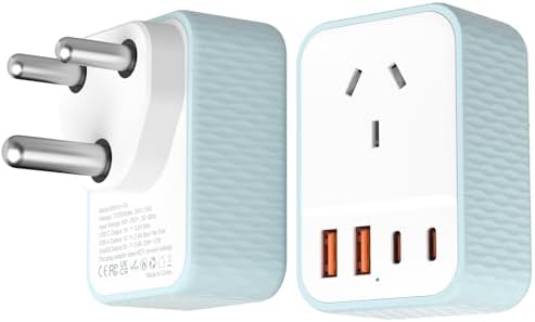 South Africa Travel Adapter,AU to South Africa Plug Adapter, Type M ...