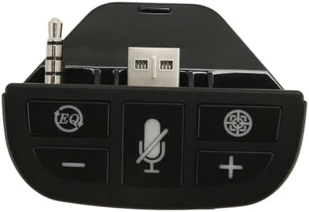 Stereo Headset Adapter for Controller, Audio Mic Headphone Adapter for ...