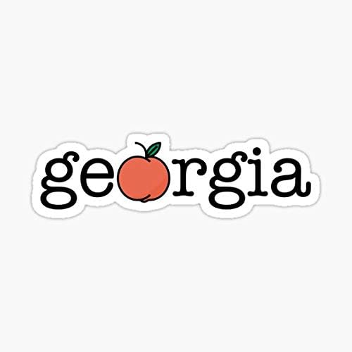 Amazon.com - Georgia Peach Sticker - My STICKER Design - Sticker Graphic