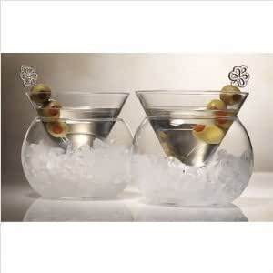 LIBBEY - Set de 2 pieces Martini Chiller : Amazon.fr: Cuisine et Maison