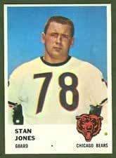 1961 Fleer Regular (Football) Card# 6 Stan Jones of the Chicago Bears ...