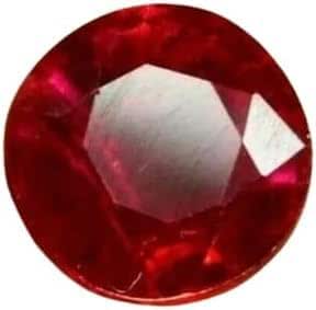 Amazon.com: GemStreets 7 Ct Natural Red Ruby Round Cut Certified Loose ...