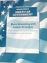 Magruders American Government Block Scheduling with Lesson Strategies ...