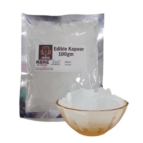 FRENUTRI Pure Kapoor Edible Camphor | Bhimseni Kapoor | Medicinal ...
