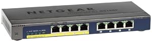 Amazon.in: Buy Netgear Prosafe GS108P 8 Port Gigabit Switch Online at ...