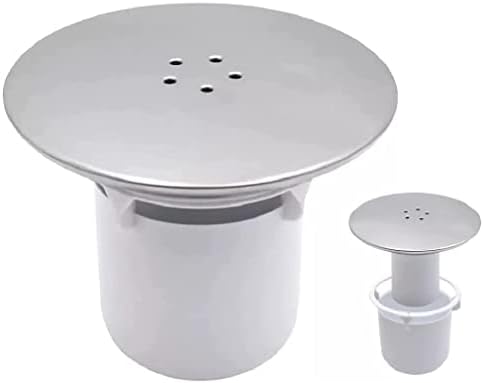 Shower Drain Cover, Waste Cap Tube/Cup Cubicle 90mm / 115mm Plug Hole ...