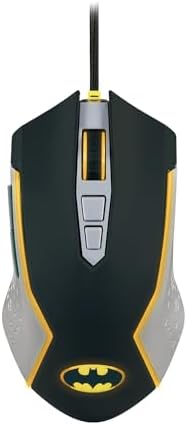Amazon.com: FRTEC - Batman Edition Gaming Mouse, Yellow LED Lighting ...
