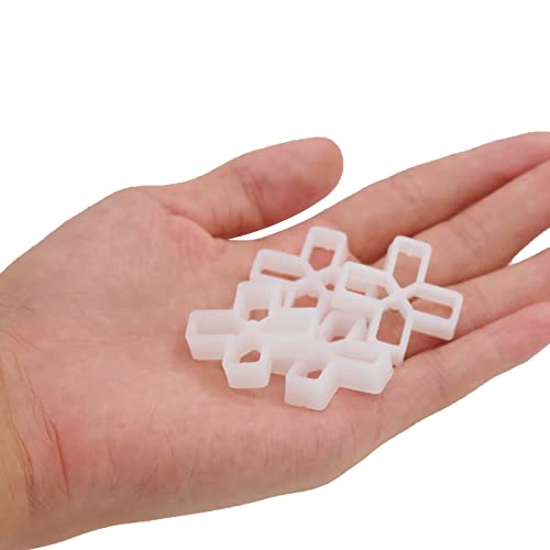 200 Pieces Tiles Spacer 10mm Cross Shaped Tile Spacers Paving Spacers ...