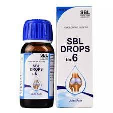 SBL Drops No 6 Joint Pain (30ml) | Pack of 4 : Amazon.in: Health ...