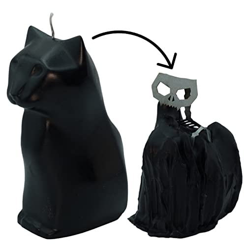 Best Cat Candle With Skeleton, 20 Hours Burning Time | StylesDaddy