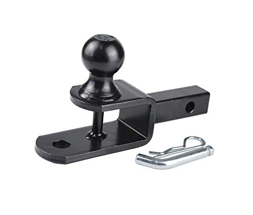 TOPTOW ATV/UTV Trailer Hitch Towing Ball Mounts , 2-Inch Ball, Clevis ...
