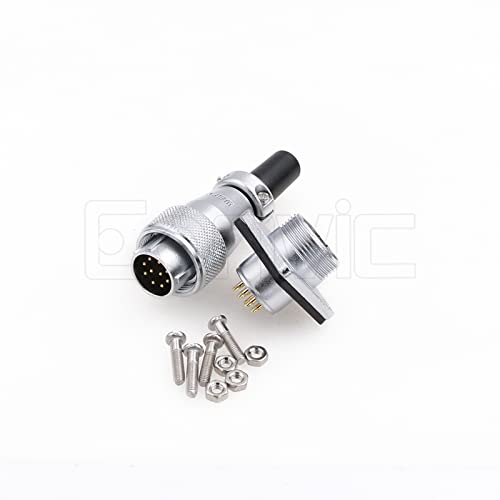 Eonvic WS16 10 Pin Aviation Connector Waterproof Plug Male Female ...