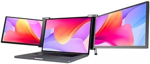 Amazon.com: Portable Monitor for Laptop,1080P FHD IPS Workstation 10/12 ...