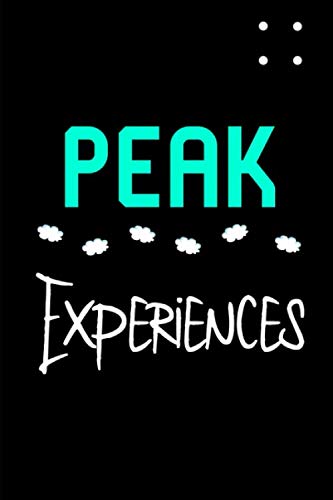 Peak Experiences Fun Mountain Rock Climbing Slogan Dotted Page Notebook ...