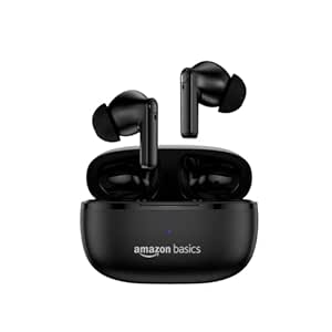 amazon basics True Wireless in-Ear Earbuds with Mic, 10MM Dual Drivers ...