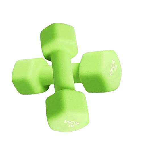 Amazon Brand - Symactive Neoprene Coated Dumbbell for Gym Exercises ...