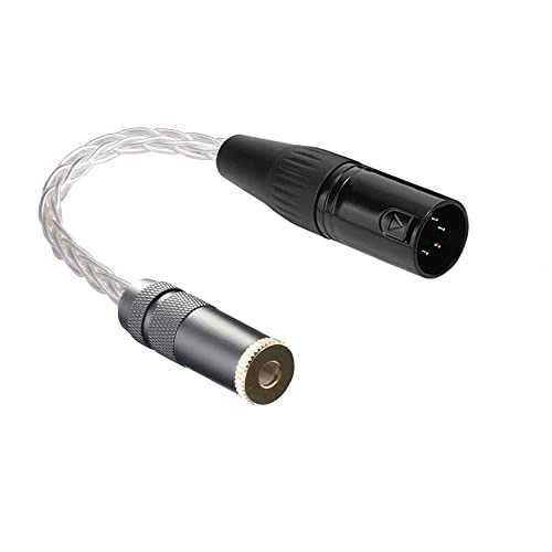 waveman 4 pin XLR to 4.4 mm Female Balanced Cable 4 pin XLR Balanced ...