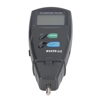 Amazon.com: LCD RPM Tachometer Photoelectric Non Motor Tachometer ...