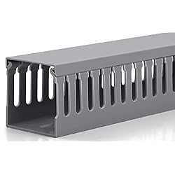 Amazon.com: ZhiYo 2x2in Server Rack Cable Management, 6.4FT Cable Duct ...