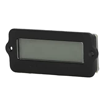 Lithium Ion Battery Monitor, Yellow Backlight Anti Reverse Battery ...