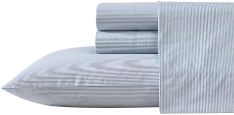Nautica - Twin XL Sheet Set, Cotton Percale Bedding Set, Crisp & Cool ...