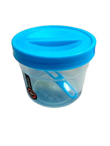 Plastic Airtight Heavy Quality Container Kitchen Storage with Spoons ...