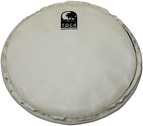 Amazon.com: Toca TP-FHMB12 12-Inch Goat Skin Black Goat Skin Head for ...
