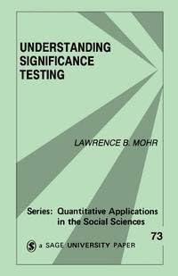 Buy Understanding Significance Testing Book Online at Low Prices in ...
