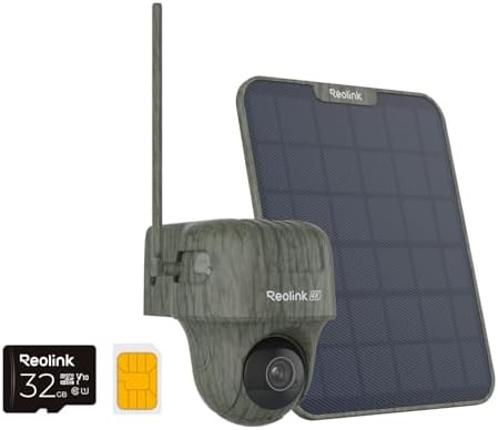 Amazon.com: REOLINK 4K Cellular Trail Camera, 3G/4G LTE 360° True ...