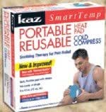 SmartTemp Heat Pad/Cold Compress - White/Blue (6 x 10) by Kaz ...