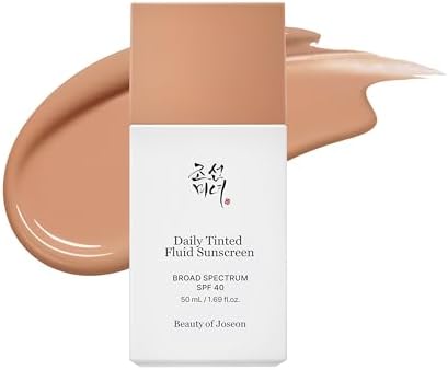 Amazon.com: Beauty of Joseon Daily Tinted Fluid Sunscreen 12 Shades for Face Moisturizing Broad ...