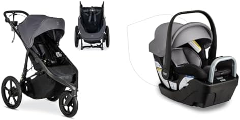 Amazon.com : BOB Gear Wayfinder Jogging Stroller with Independent Dual ...
