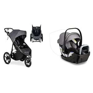 Amazon.com : BOB Gear Wayfinder Jogging Stroller with Independent Dual ...