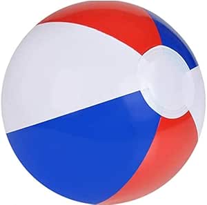 Amazon.com: 36 Pieces Inflatable Beach Balls 16 Inch, Beach Balls Bulk ...