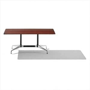 Amazon.com: Herman Miller ET1 Eames Rectangular Table with Segmented Base (Veneer Top and Edge ...