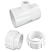Amazon.com: Optimum Pool Technologies 2" Pipe Tee & 2 Unions (Nut ...