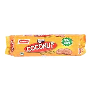 Parle Crunchy Cookies, Coconut, 80 gm : Amazon.in: Grocery & Gourmet Foods