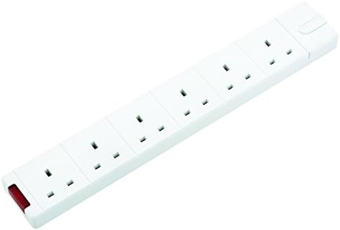 Masterplug SWFG4W-MP Four Socket Trailing Socket with Power Switch ...