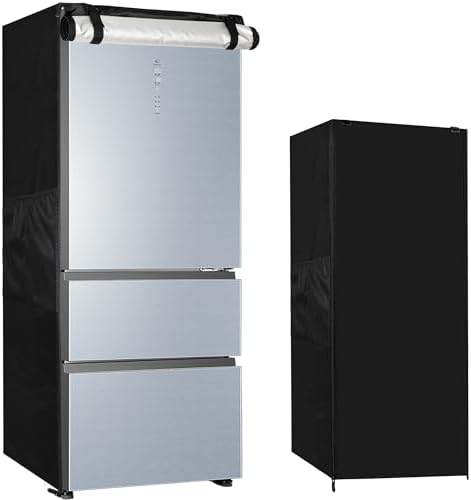 Amazon.com: WELIDAY Upright Freezers Cover Outdoor Refrigerator Cover ...
