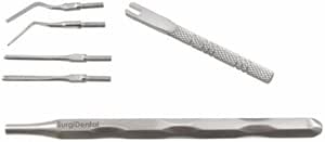 Amazon.com: Dental Periotome Kit Interchangeable Tips : Health & Household