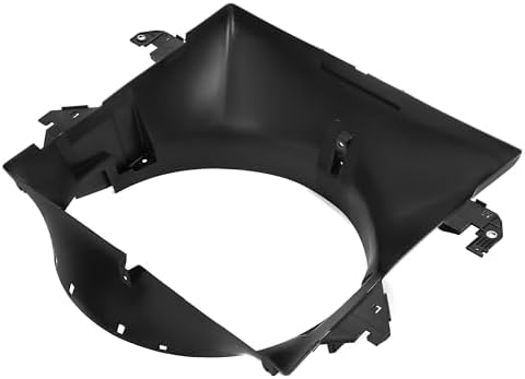 Amazon.com: KUAFU Radiator Fan Shroud Compatible with 2009-2016 Dodge ...