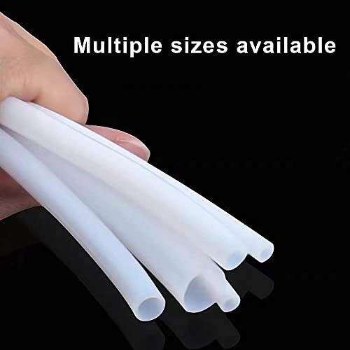 Snapklik.com : PTFE Teflon Tubing, 4mm ID X 6mm OD Tube White Connector ...