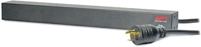 Amazon.com: APC Rack Mount PDU, Basic 208V/20A, (12) Outlets, 1U ...