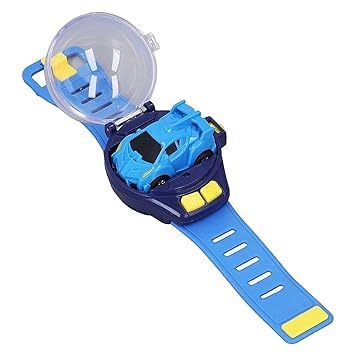 ZETONES Cartoon Mini Watch Car Toy 2.4 GHz, USB Rechargeable Remote ...