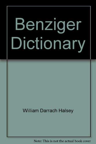 Benziger dictionary: William Darrach Halsey: 9780026530705: Amazon.com ...