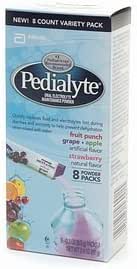 Amazon.com: Pedialyte Powder Packs Variety, 0.3-Ounce Packets 8 Count ...