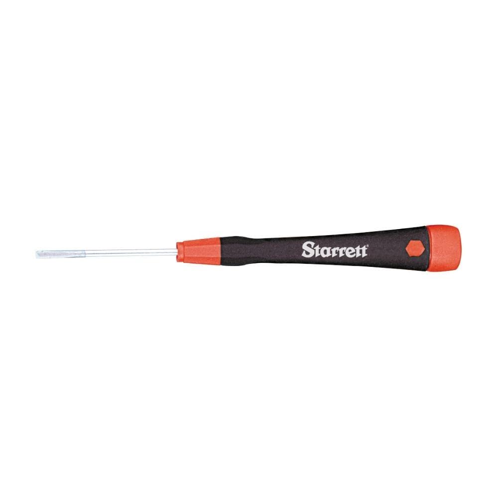 Starrett 551D Precision Chromium Vanadium Steel Slotted Screwdriver.120 ...