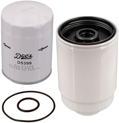 Amazon.com: DOC'S DIESEL 6.6L Duramax Filter Set 2001-2016 | Replaces ...