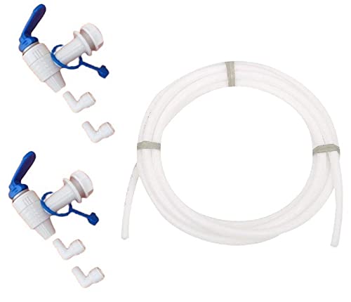Seazone RO Tap Connector Suited for Many RO Models - 1/4" x 1/8" Set ...